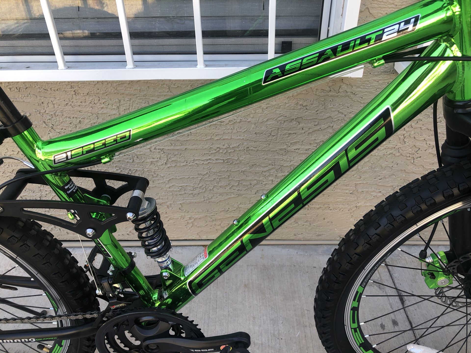 Genesis Assault 24” inch Mountain Bike 21 Speed for Sale in Henderson ...