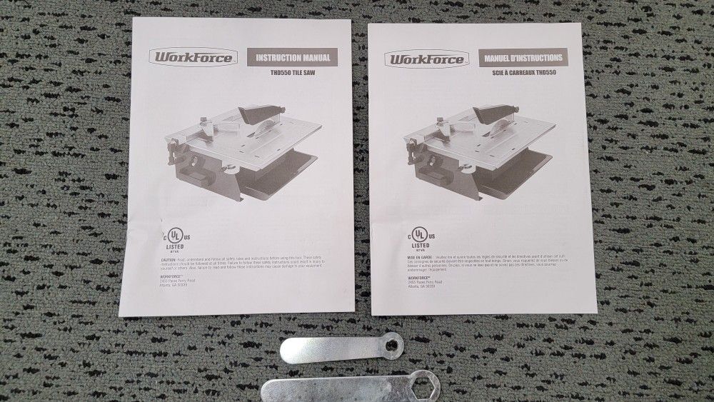 Workforce tile saw thd550 manual store