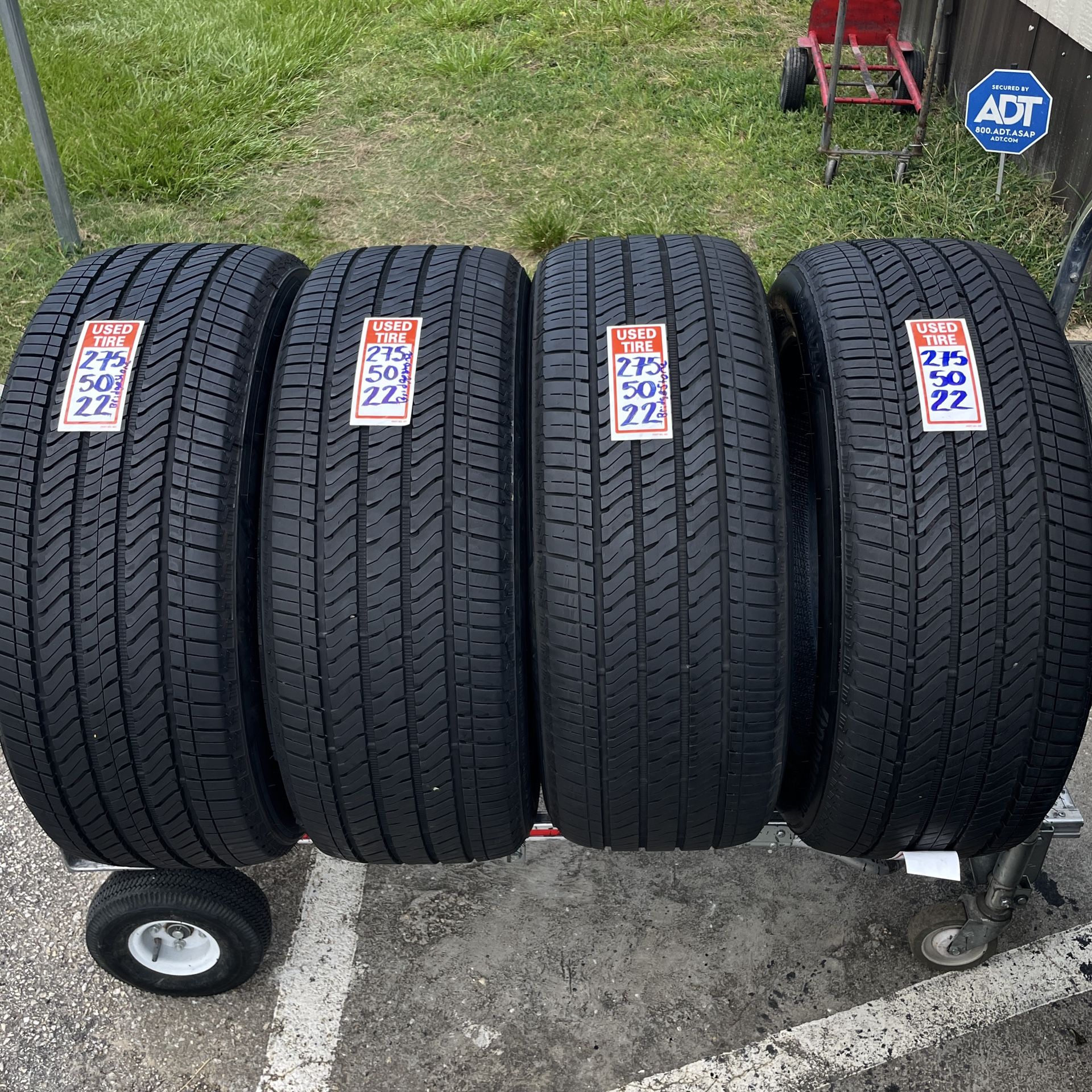 Used 275/50R22 Bridgestone Alenza A/S Tires for Sale in Tomball, TX ...