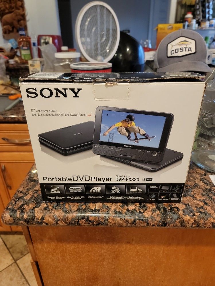 Sony Portable Dvd Player Box