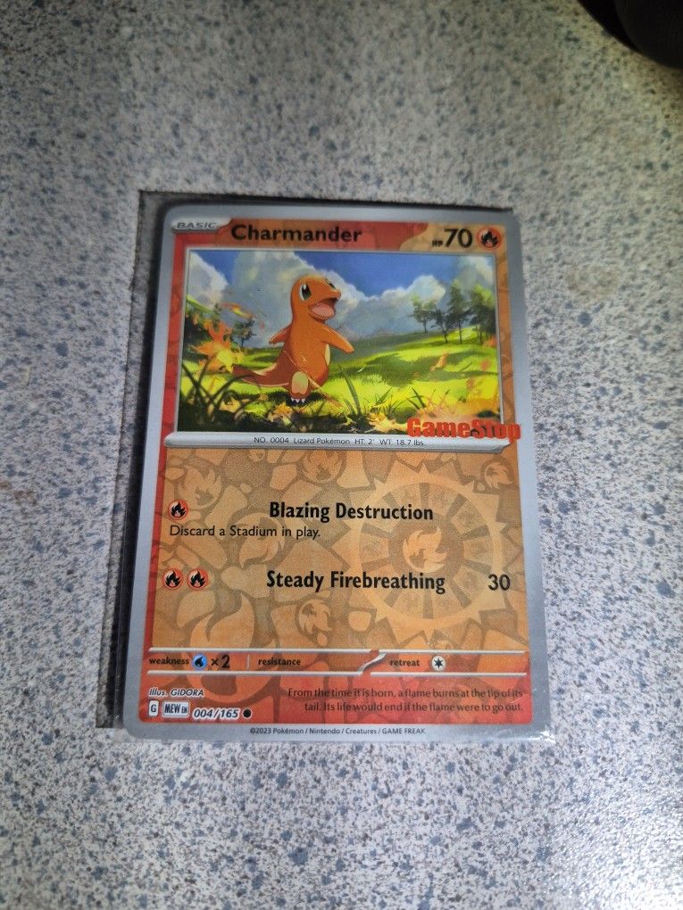 Pokemon Charmander Promo