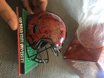 Sdsu Football Helmet