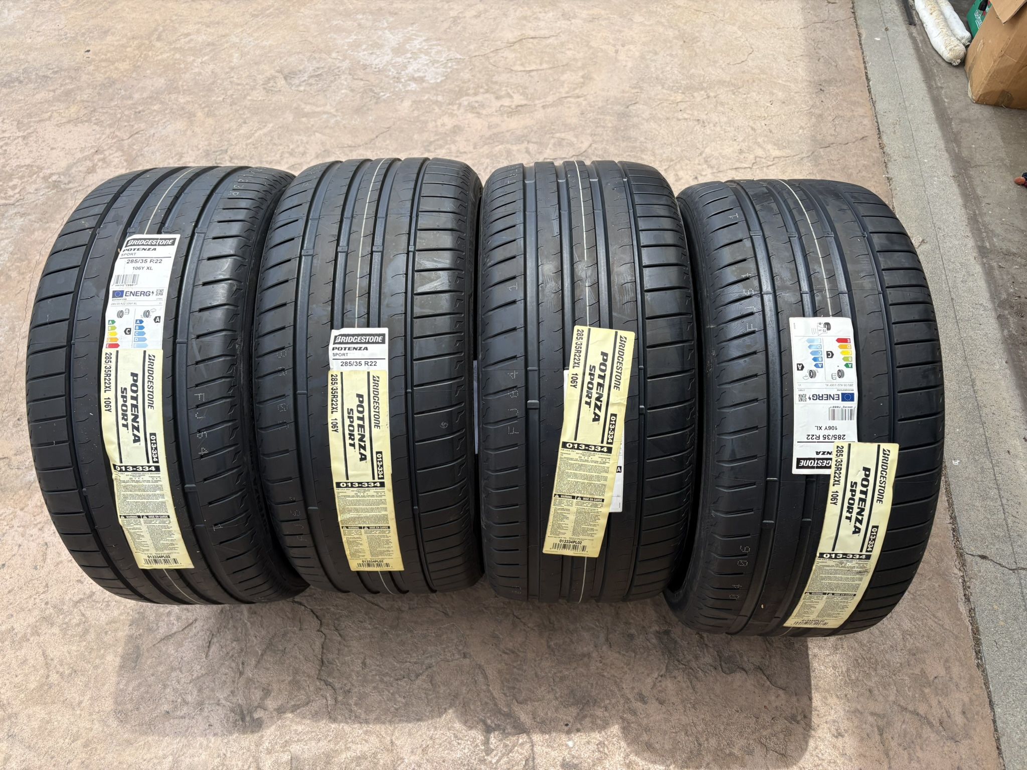 285/35R22 Bridgestone Potenza Sport Tires for Sale in West Covina, CA ...