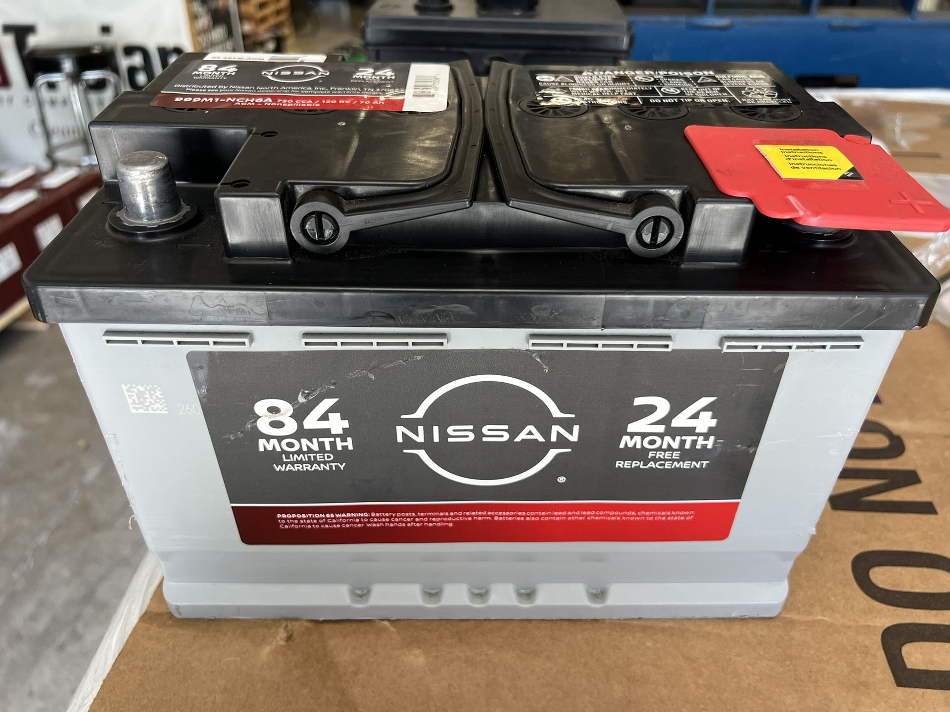 Car Battery Group 48/H6 Nissan AGM for Sale in San Diego, CA - OfferUp