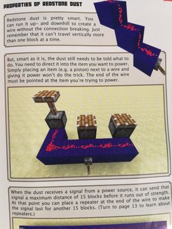 Minecraft Redstone Handbook Pages