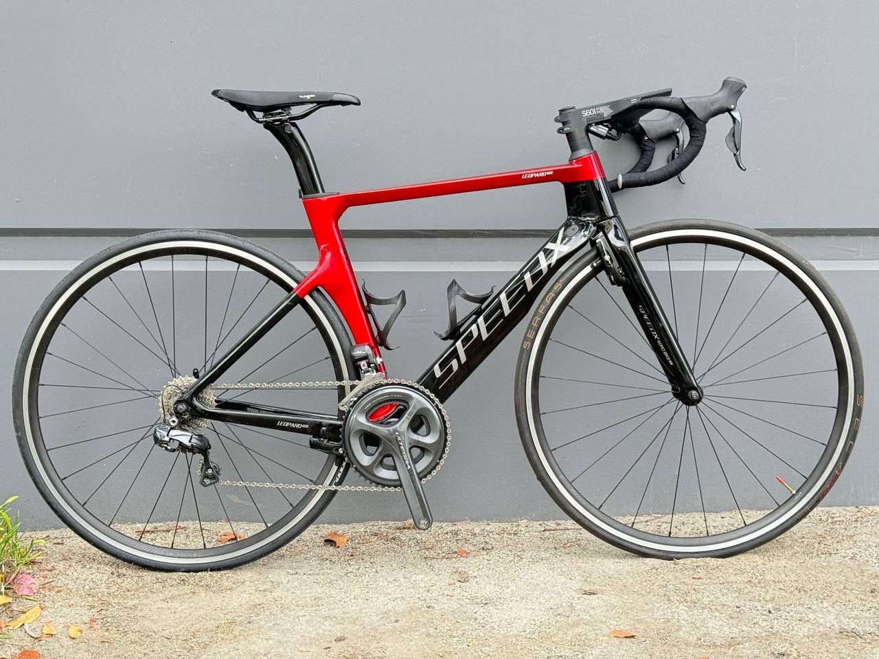 SpeedX Leopard-Pro, Size - Small, Full carbon aero road bike, Shimano ...