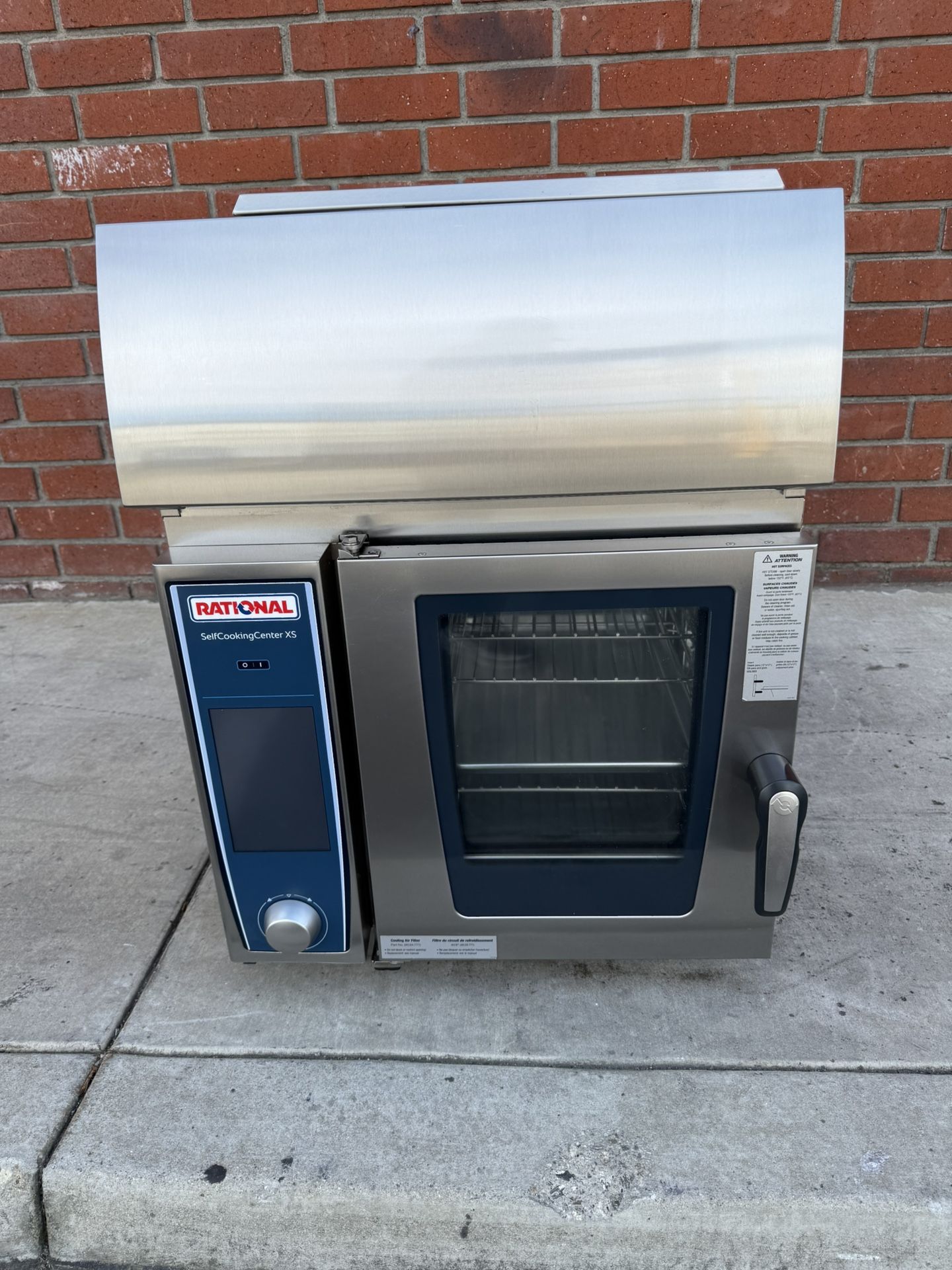 Rational SCCXS 6 Grid 2/3GN Electric Self Cooking Center / 208v 3 Phase Combination Oven for ...