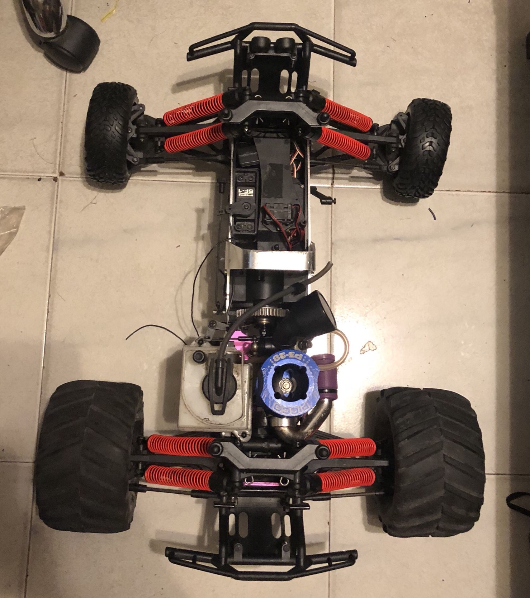 Hpi Savage with ofna picco 28 “turbo” nitro engine. Super fast for Sale ...