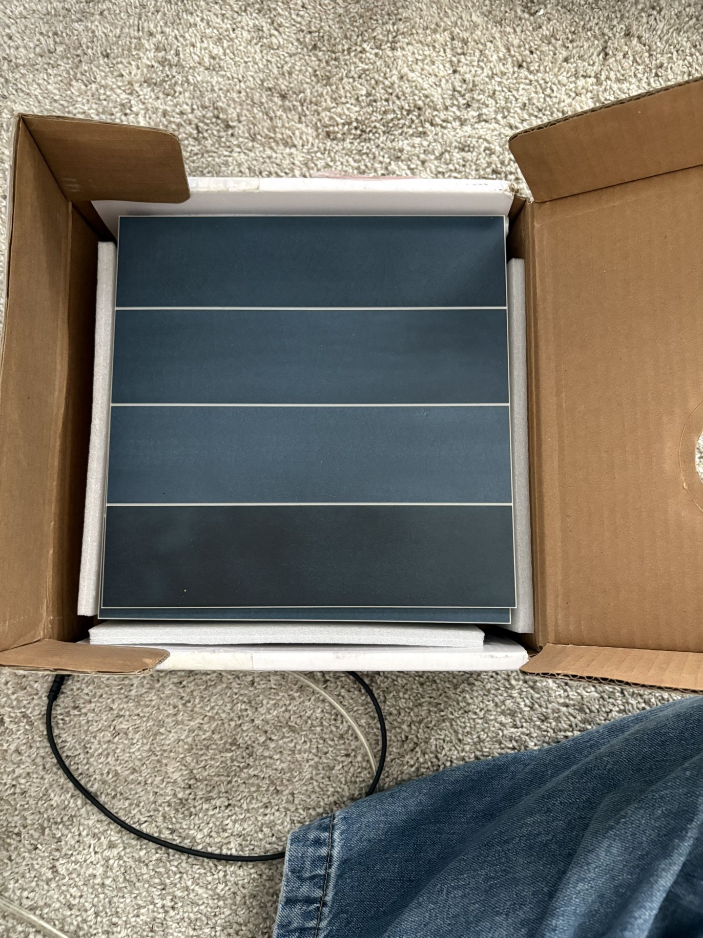Dark Blue Peel n Stick Tiles for Sale in Gilbert, AZ - OfferUp