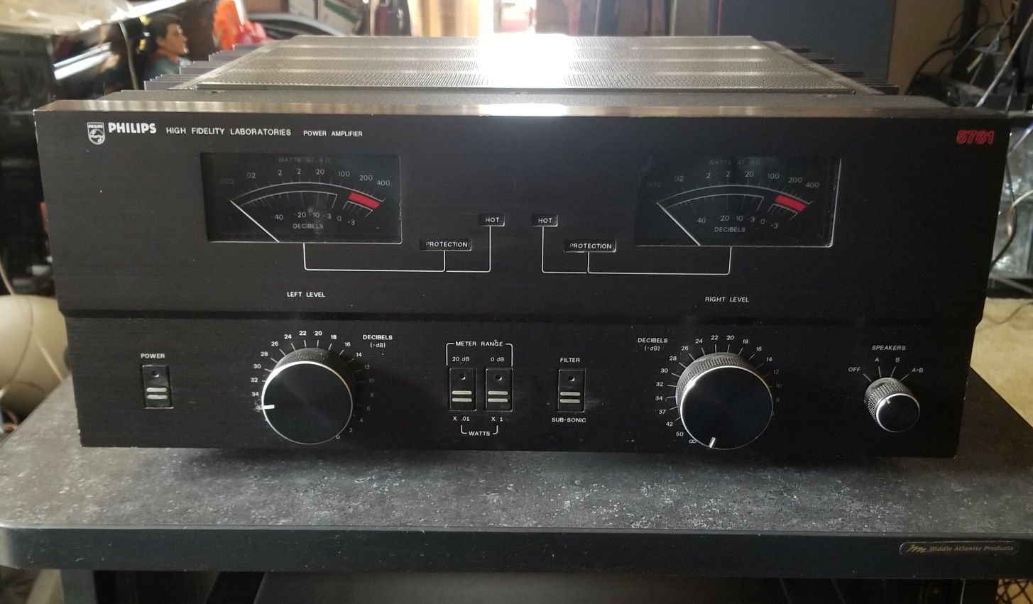 Vintage Philips Stereo Amplifier Rare Audiophile Grade for Sale in ...