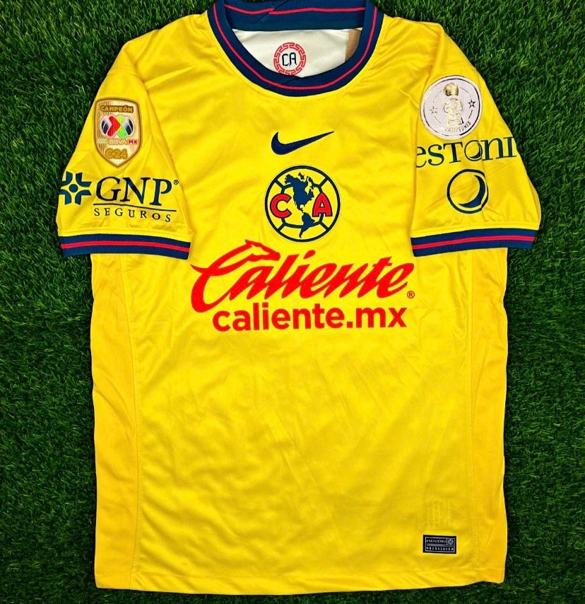 PLAYERAS DEL AMERICA new patch soccer futbol parche bicampeon clausura ...