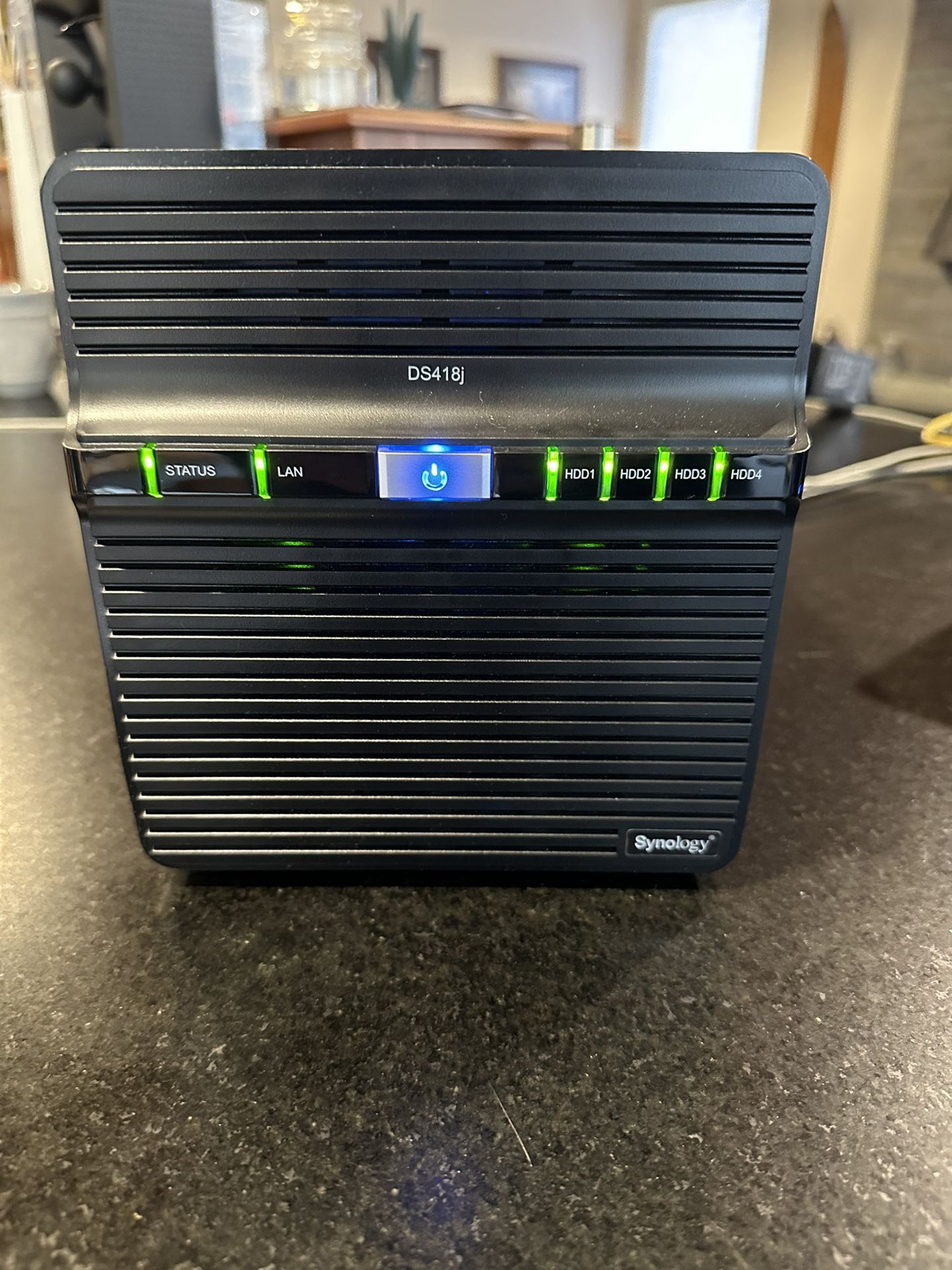 Synology DS418j NAS with four 2TB Hitachi Disk Drives for Sale in ...