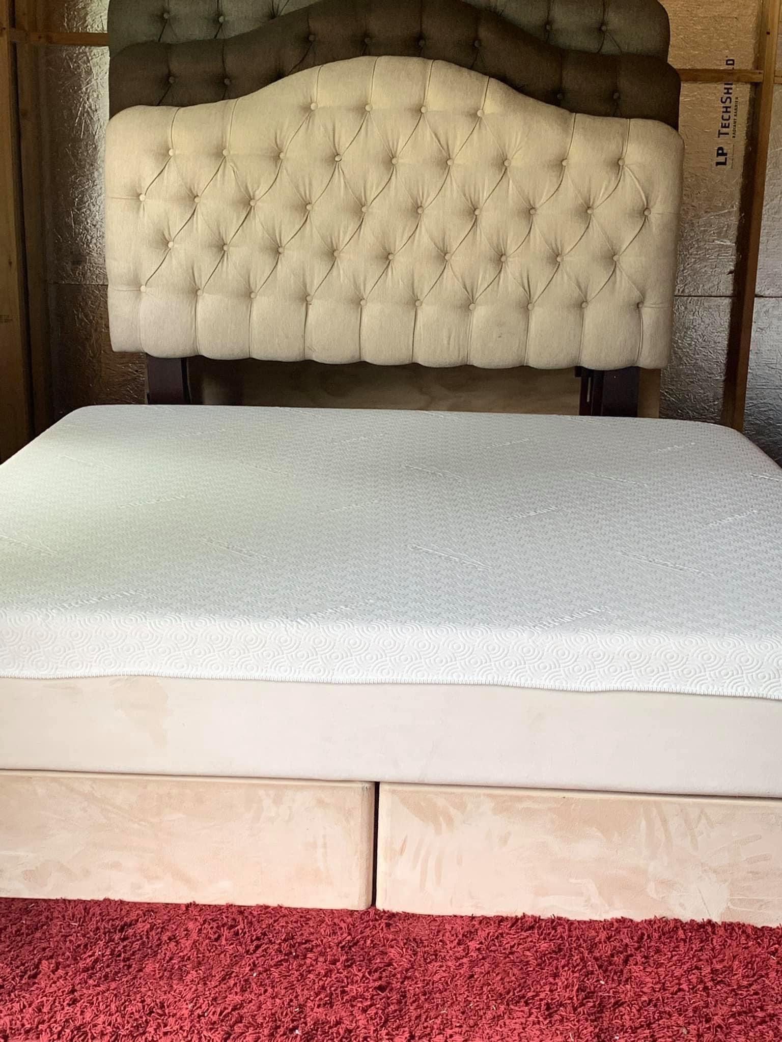USED KING SIZE TEMPER PEDIC MEMORY FOAM COOL GEL MATTRESS WITH BOX ...