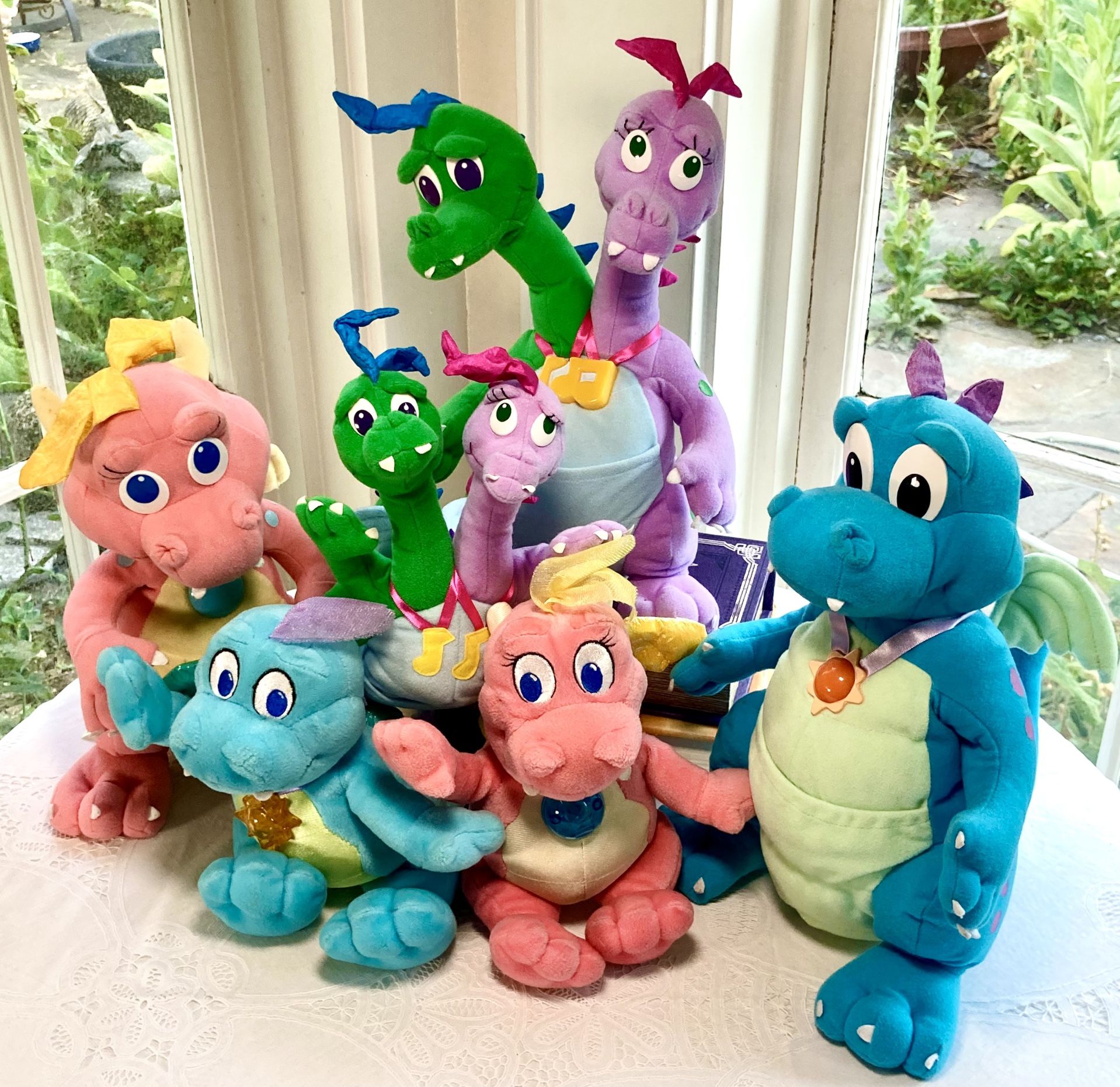 Dragon Tales Zak And Wheezie Plush