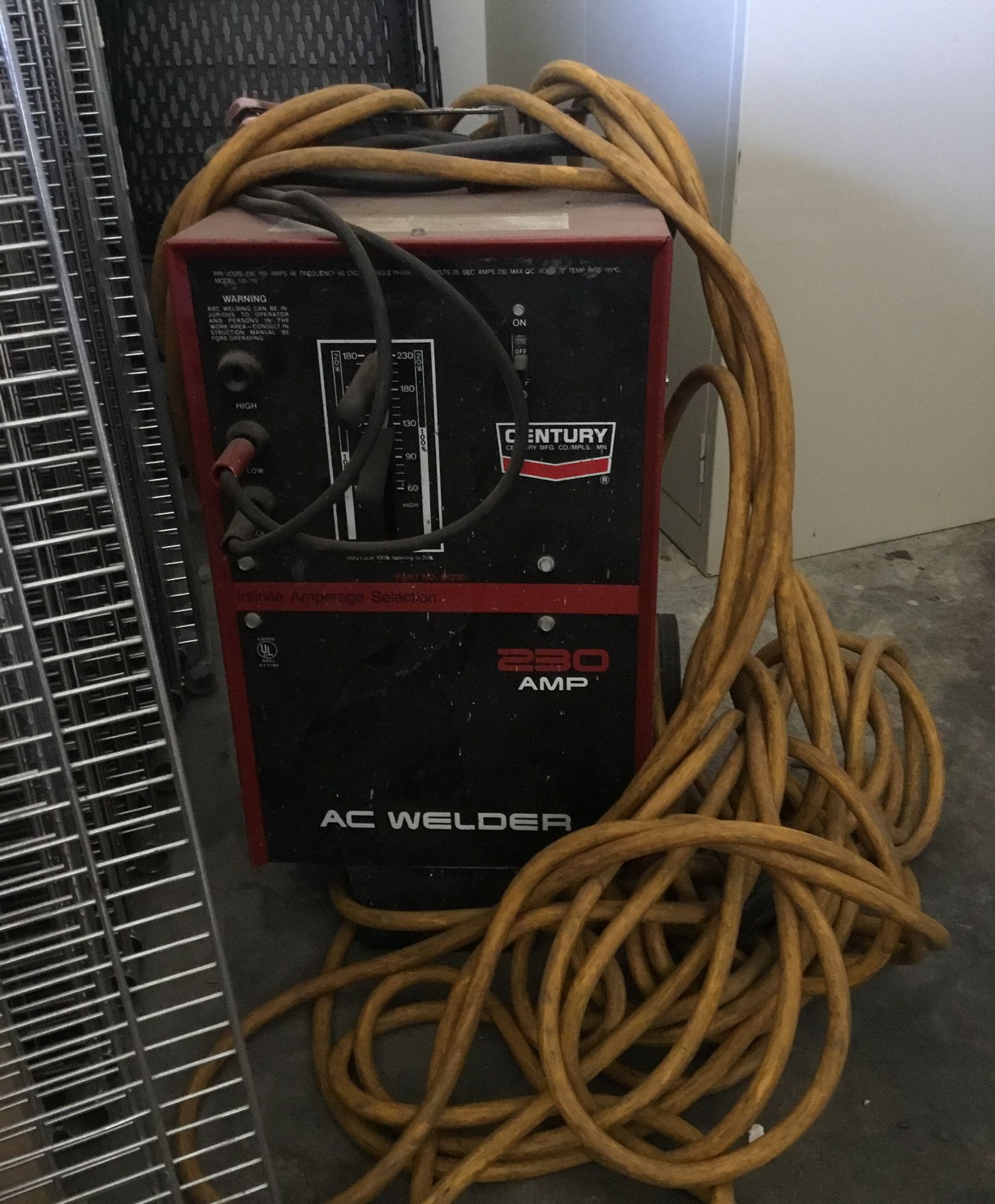 Century ac welder 230amp for Sale in Upland, CA - OfferUp