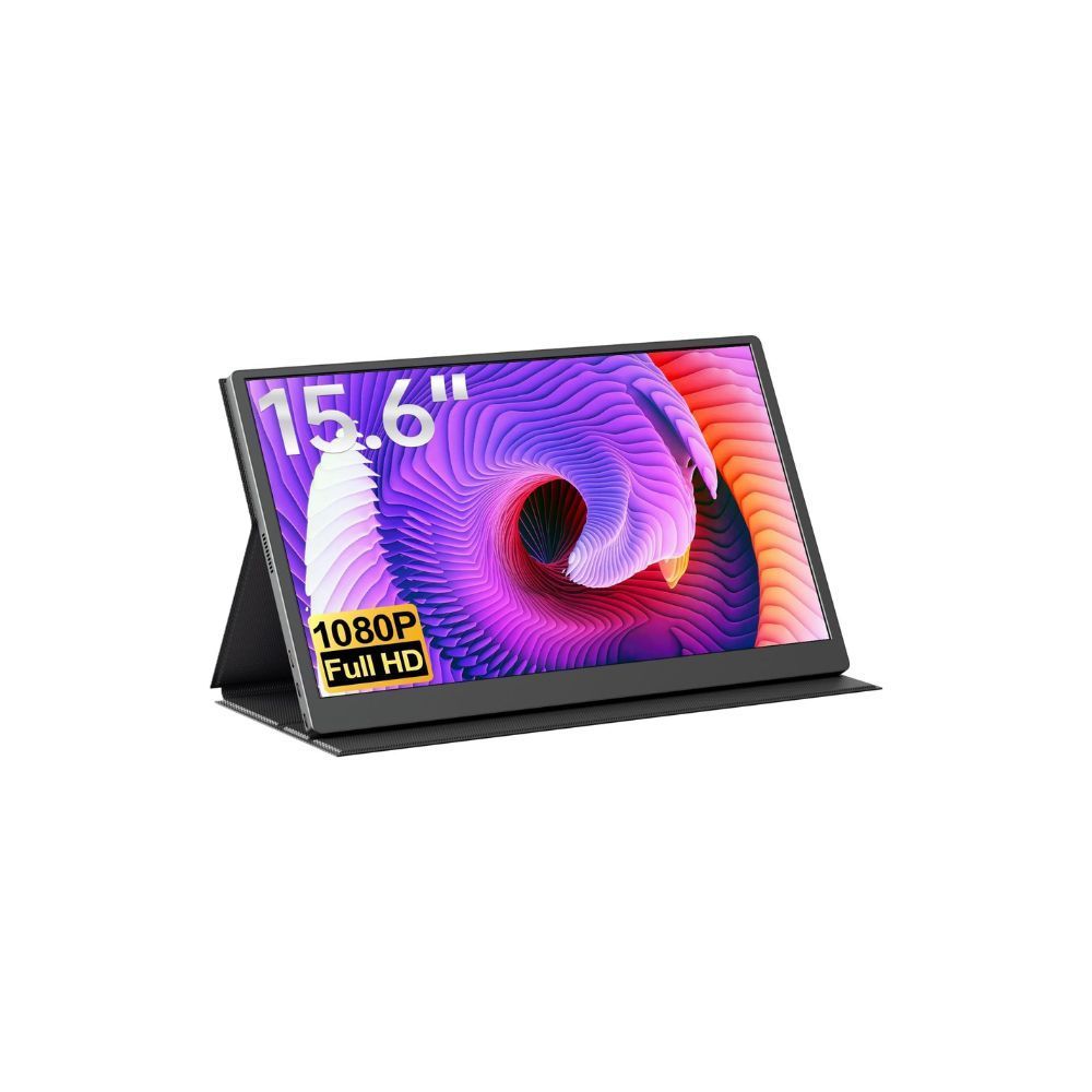 cocopar Portable Monitor 15.6 Inch Travel Monitor 1080P FHD HDMI USB-C ...