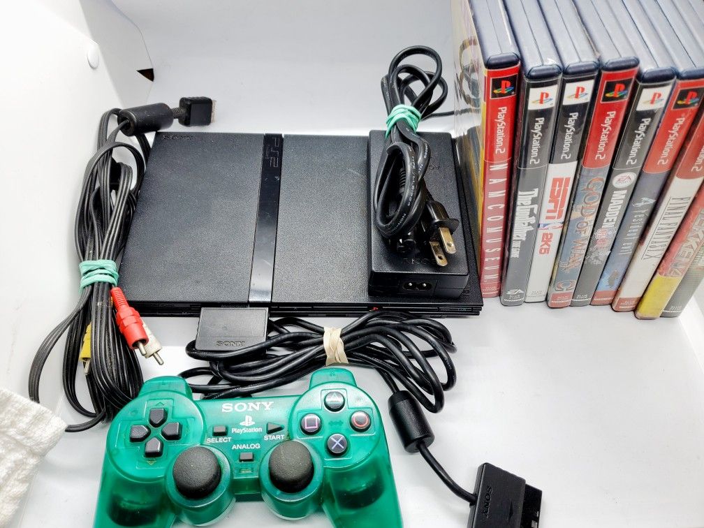 Ps2 Slim Green