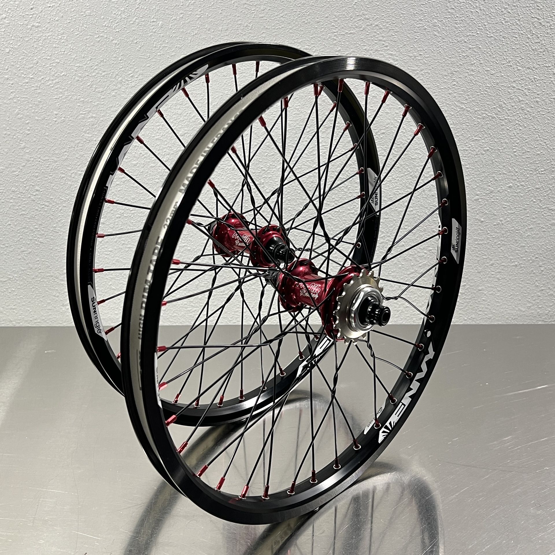 NEW PROFILE ELITE 36H RHD 16T COG PRO BMX RACE HUBS 20” SUN ENVY BLACK ...