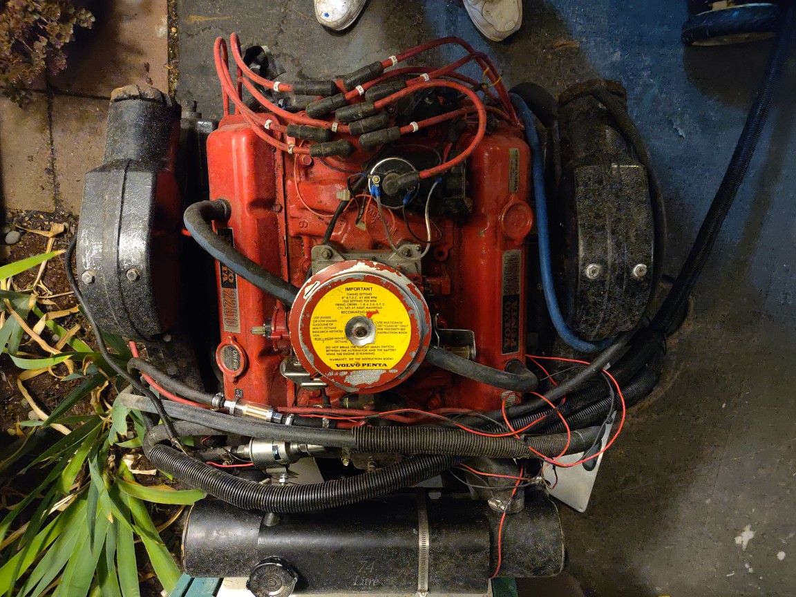 5.0L Volvo Penta. 225D. Salt Water Marine Engine. for Sale in Lynnwood ...