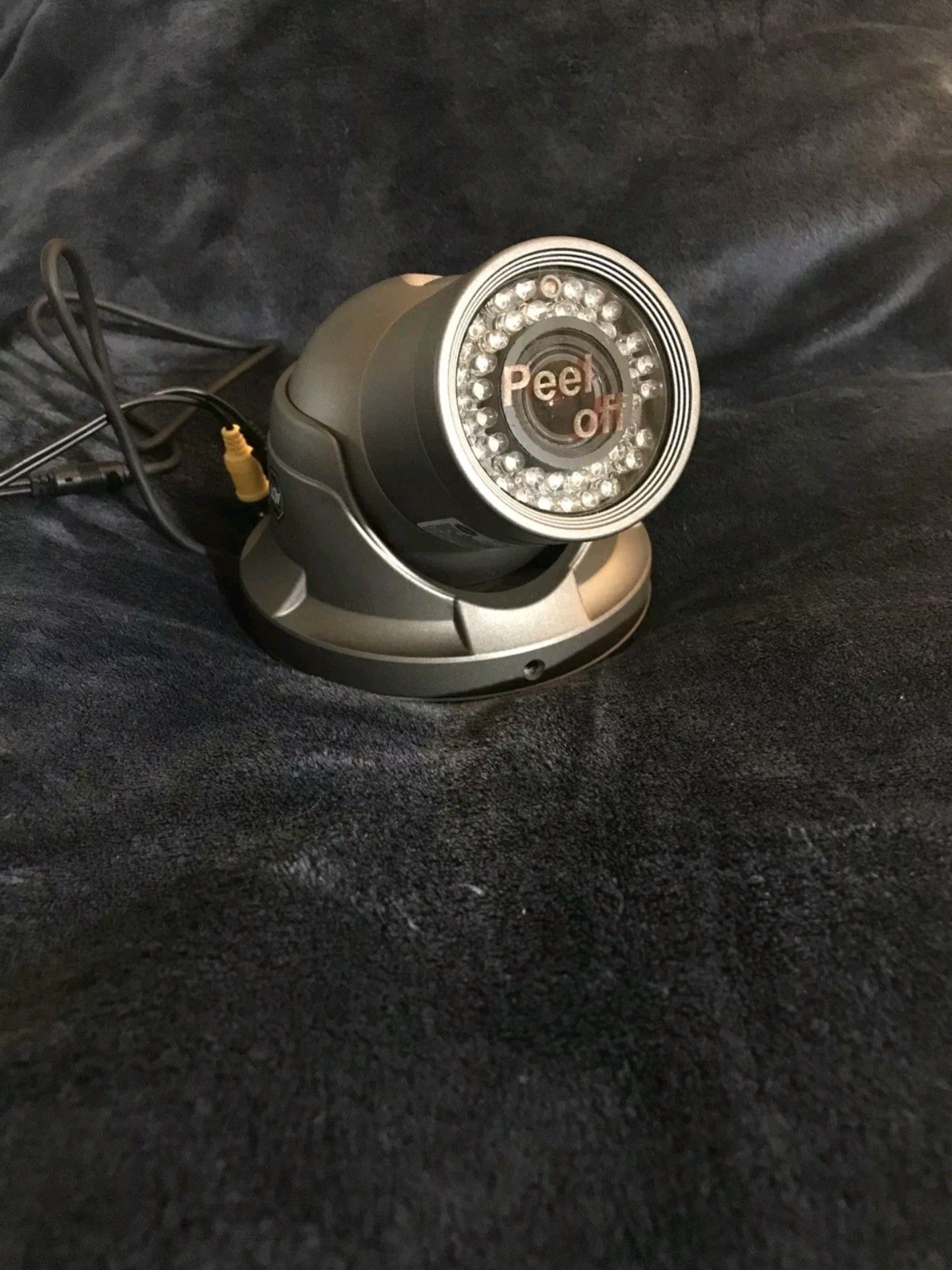 ADT A-TC2812G super high resolution, color, night vision turret CCTV ...