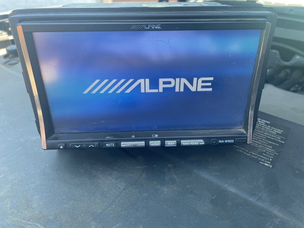 Alpine Touch Screen Double Din for Sale in Los Angeles, CA - OfferUp