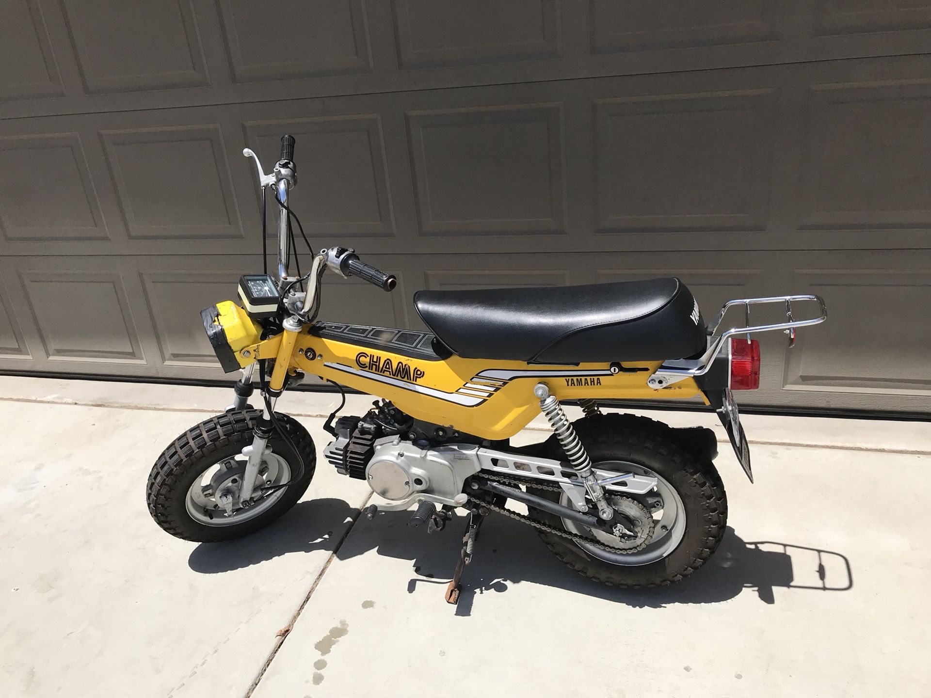 1976 Yamaha champ 80cc street legal like a mini trail for Sale in ...