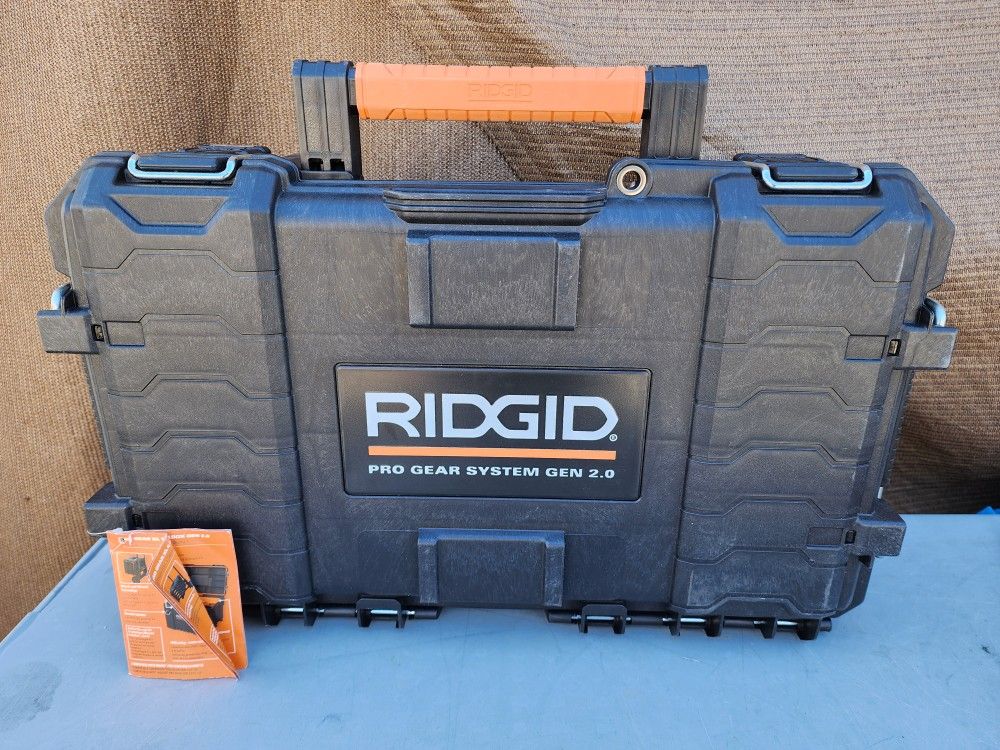 Ridgid Pro Gear System Tool Case 2.0 (Price Is Firm) for Sale in ...