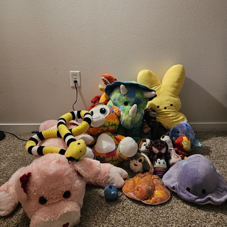 Pile Of Stuffed Toys