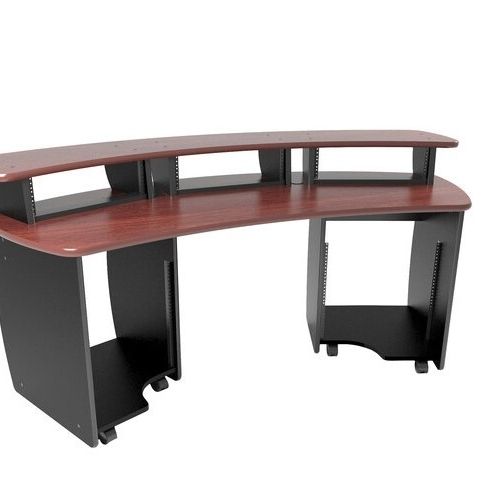 Studio Desk Rack Omnirax Force 32 Omnirax 13 in Mahogany In Fair Condition for Sale in La Mirada CA OfferUp
