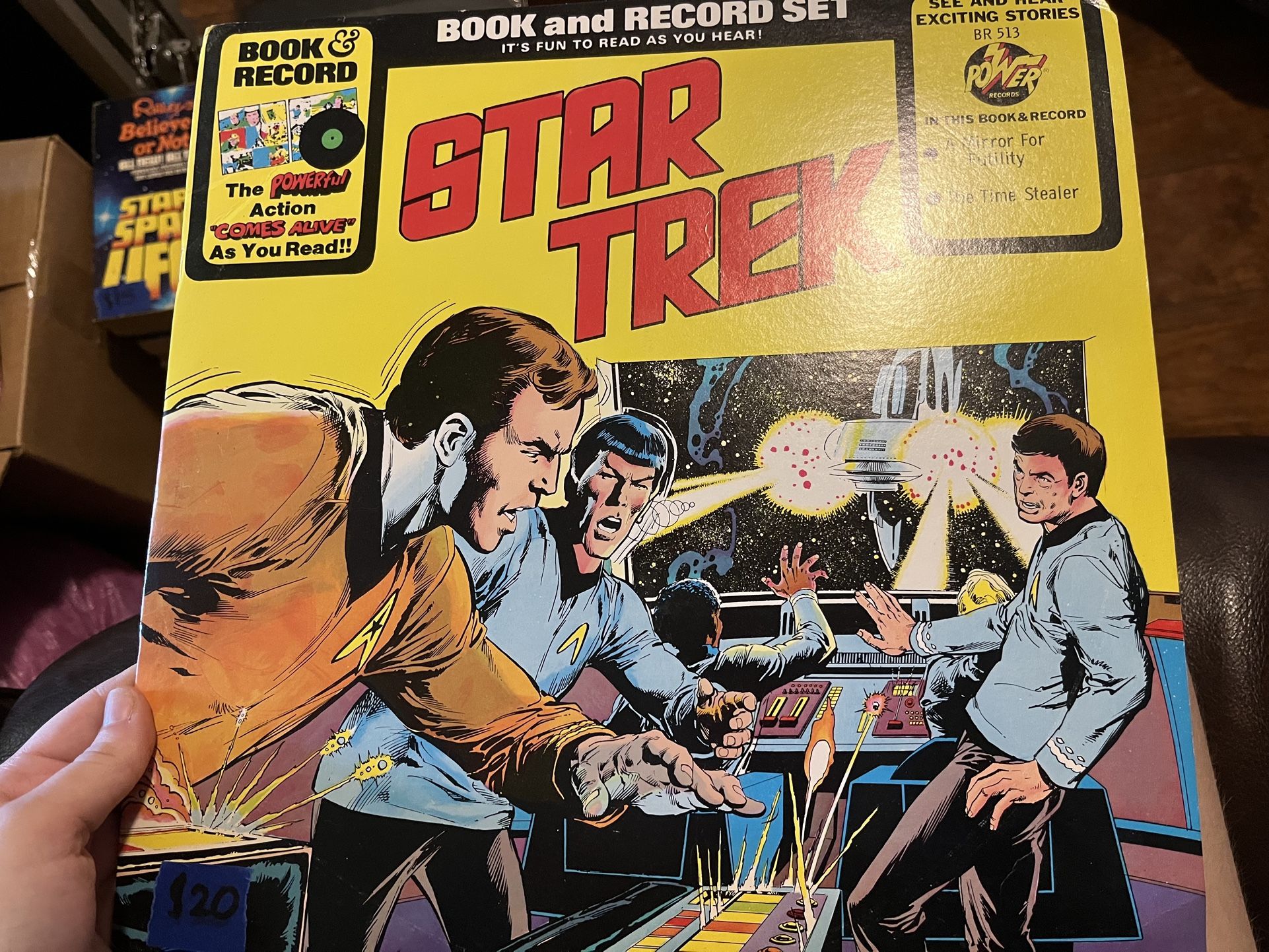 1976 Star Trek Book and Record Set Comic Book Peter Pan Records for ...