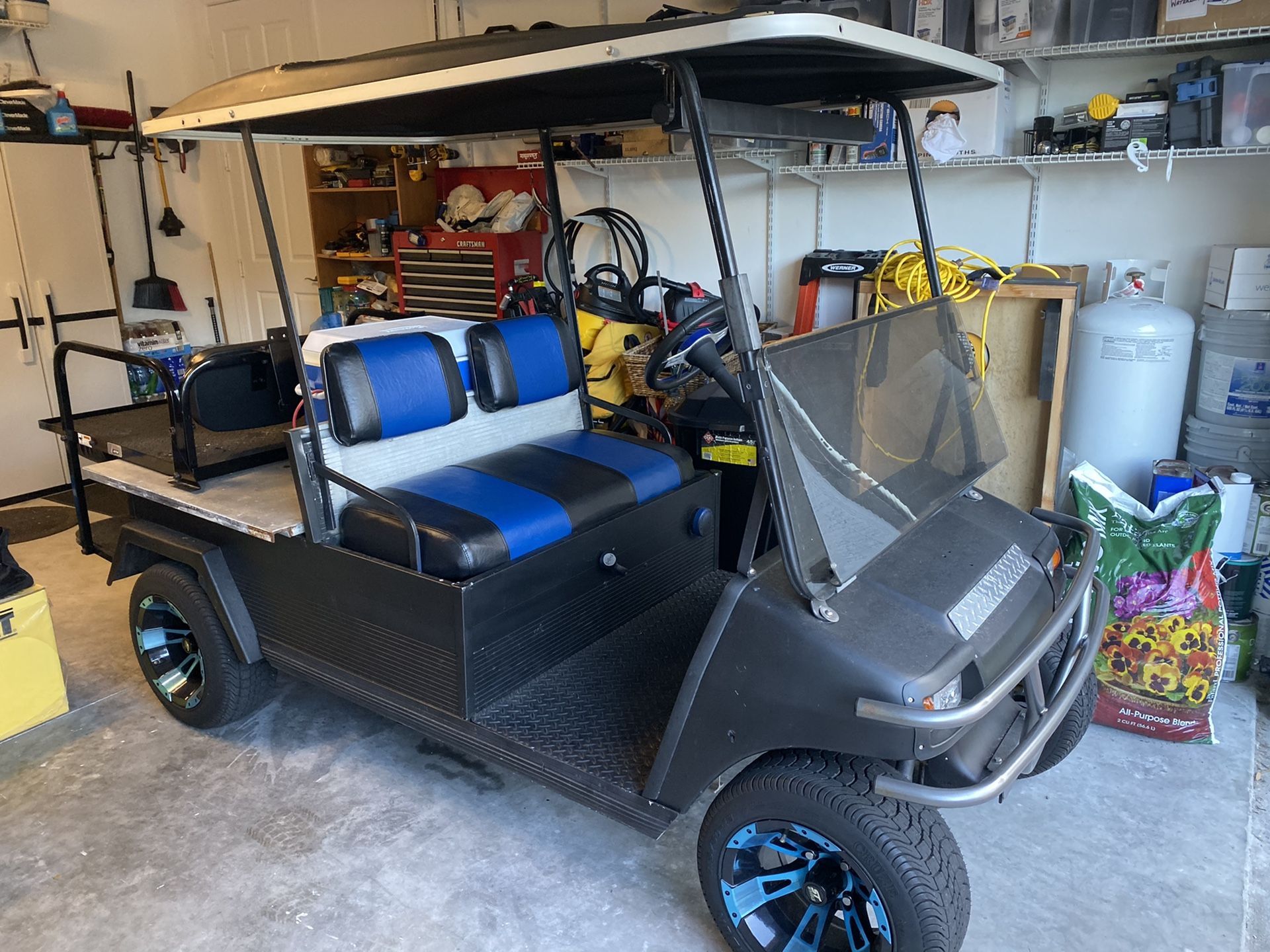 Rat Rod Golf Cart Gas. Lots of new features $1000.00 for Sale in Vero ...