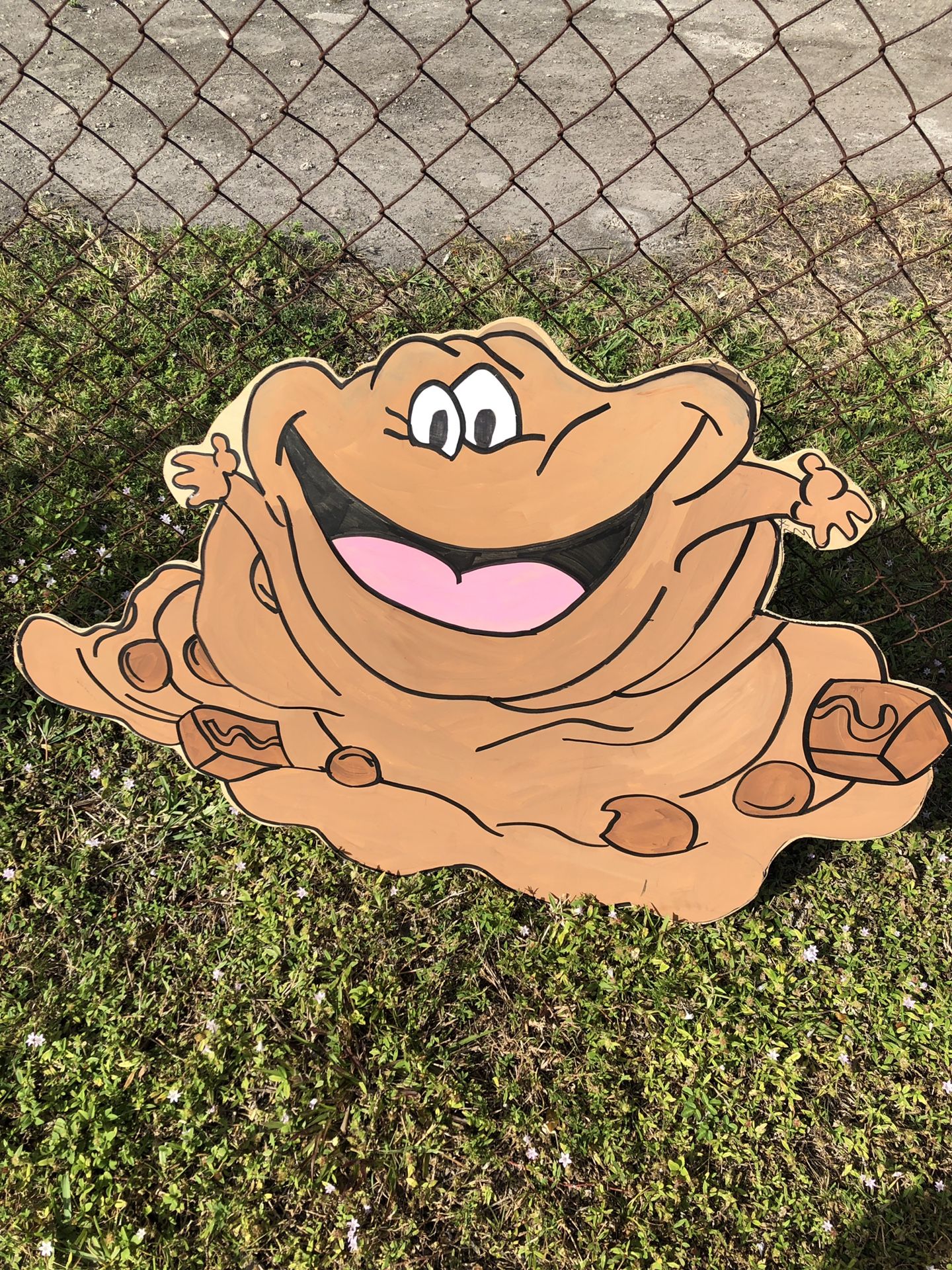 Candyland Chocolate Swamp Sign