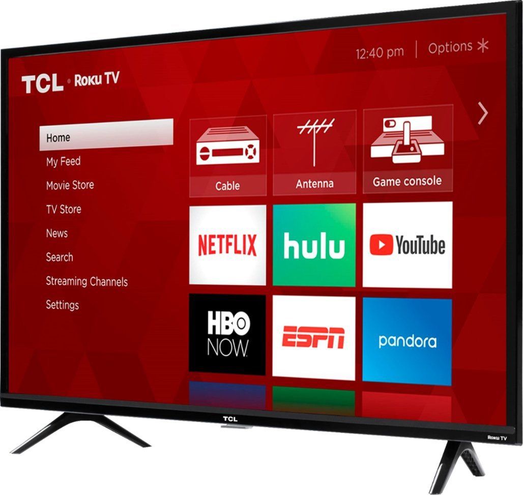 TCL 40" NEW Class 3 Series FHD LED Smart Roku TV IN BOX $150 FIRM for ...