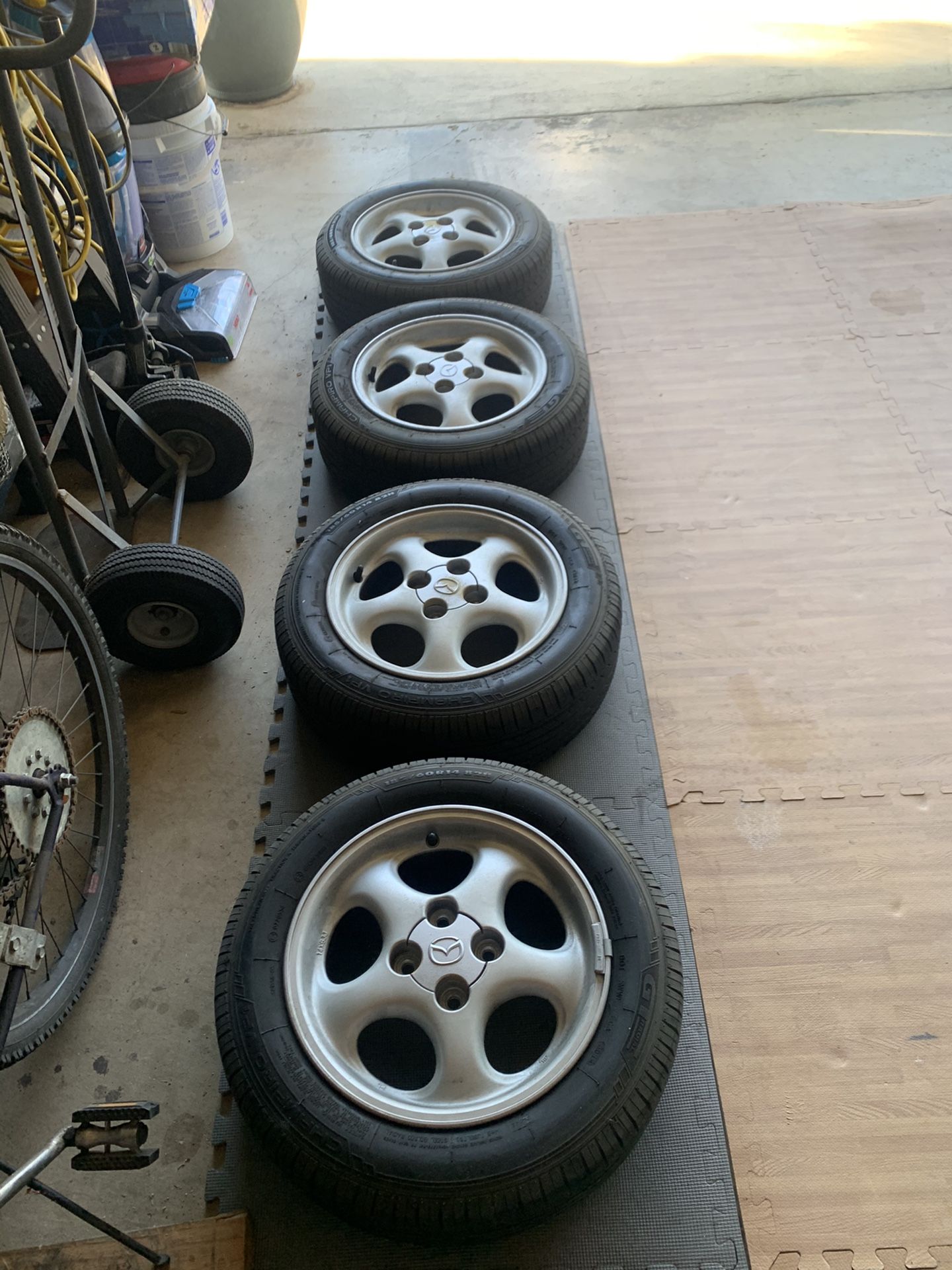 NB Mazda Miata OEM Factory Rims 14” for Sale in Chino, CA - OfferUp