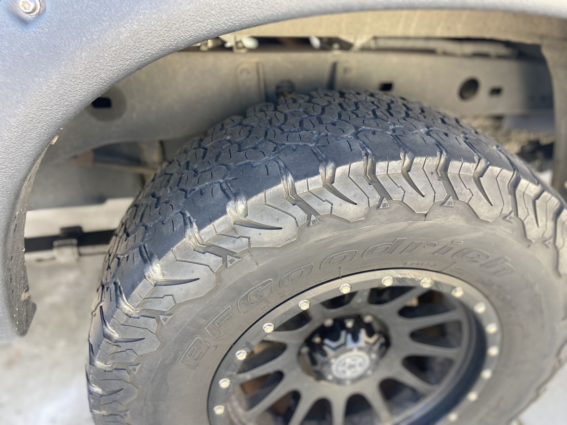BF Goodrich K02 tires and DWG Rims for Sale in Garden Grove, CA - OfferUp