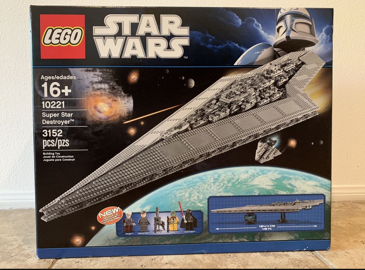 LEGO Star Wars Super Star Destroyer 10221 (UCS Edition) Sealed & Brand ...