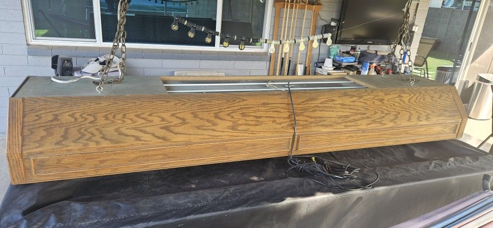 8 Ft Pool Table Light Fixture for Sale in Phoenix, AZ - OfferUp