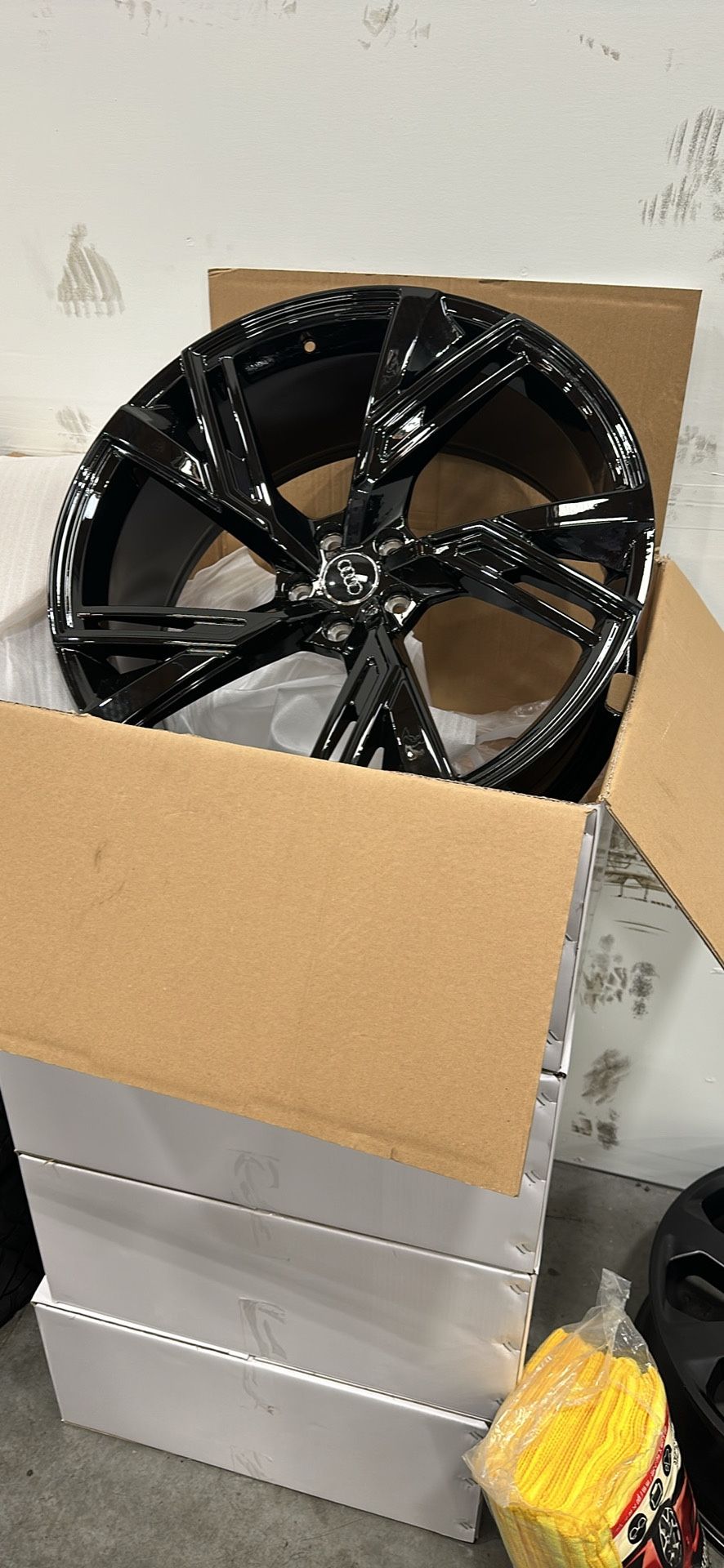 New Black 22 Audi Q7 Q8 Rims Sq7 Sq8 Rs6 Rs7 S7 A8 Wheels Etron Sq5