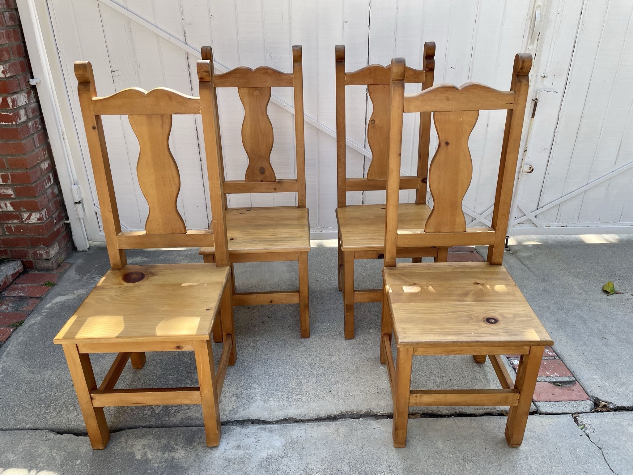 Solid Wood Dining Chairs for Sale in Los Angeles, CA - OfferUp