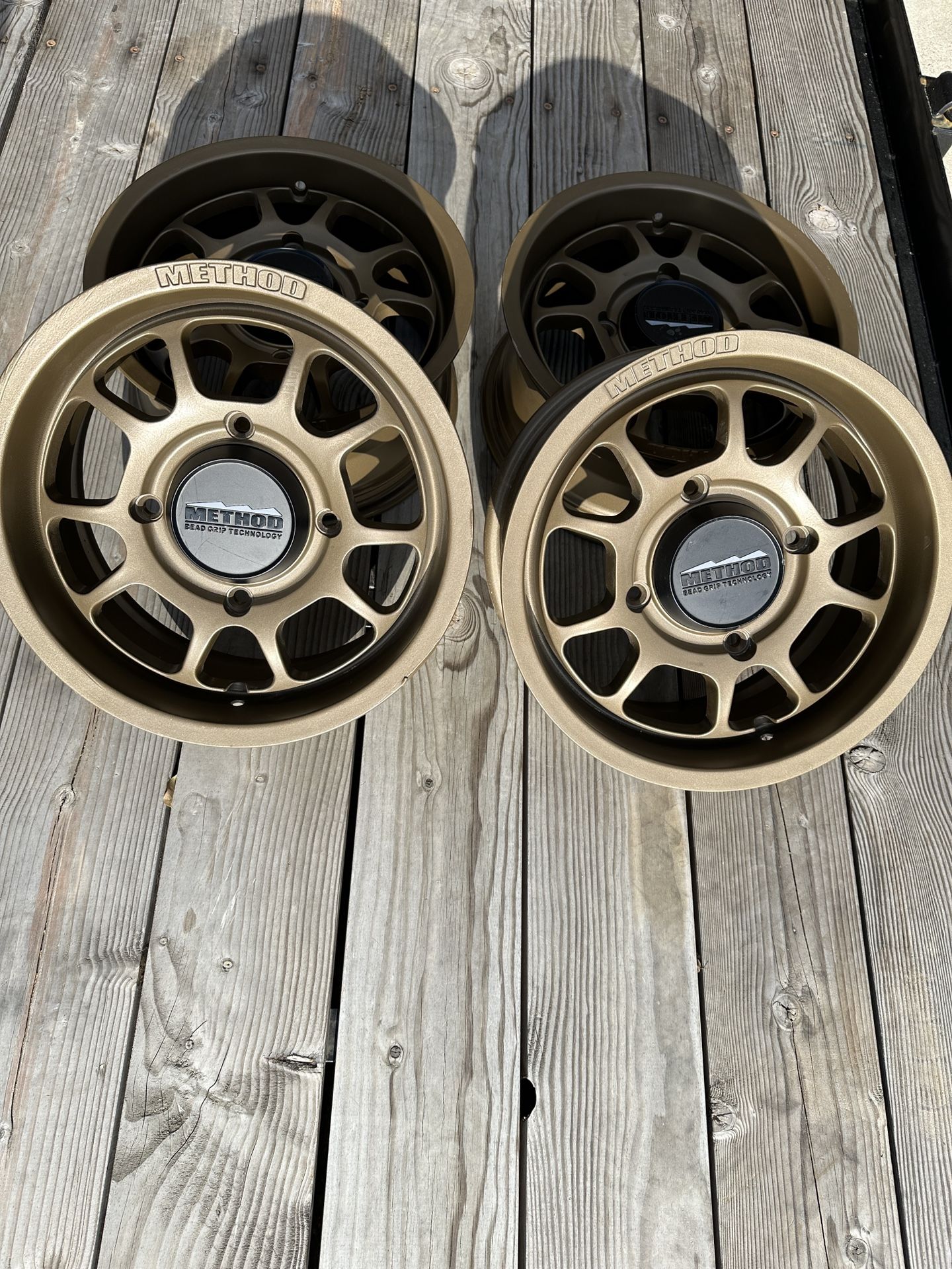Rzr Method Wheels 4 Lug 15” for Sale in Redlands, CA - OfferUp