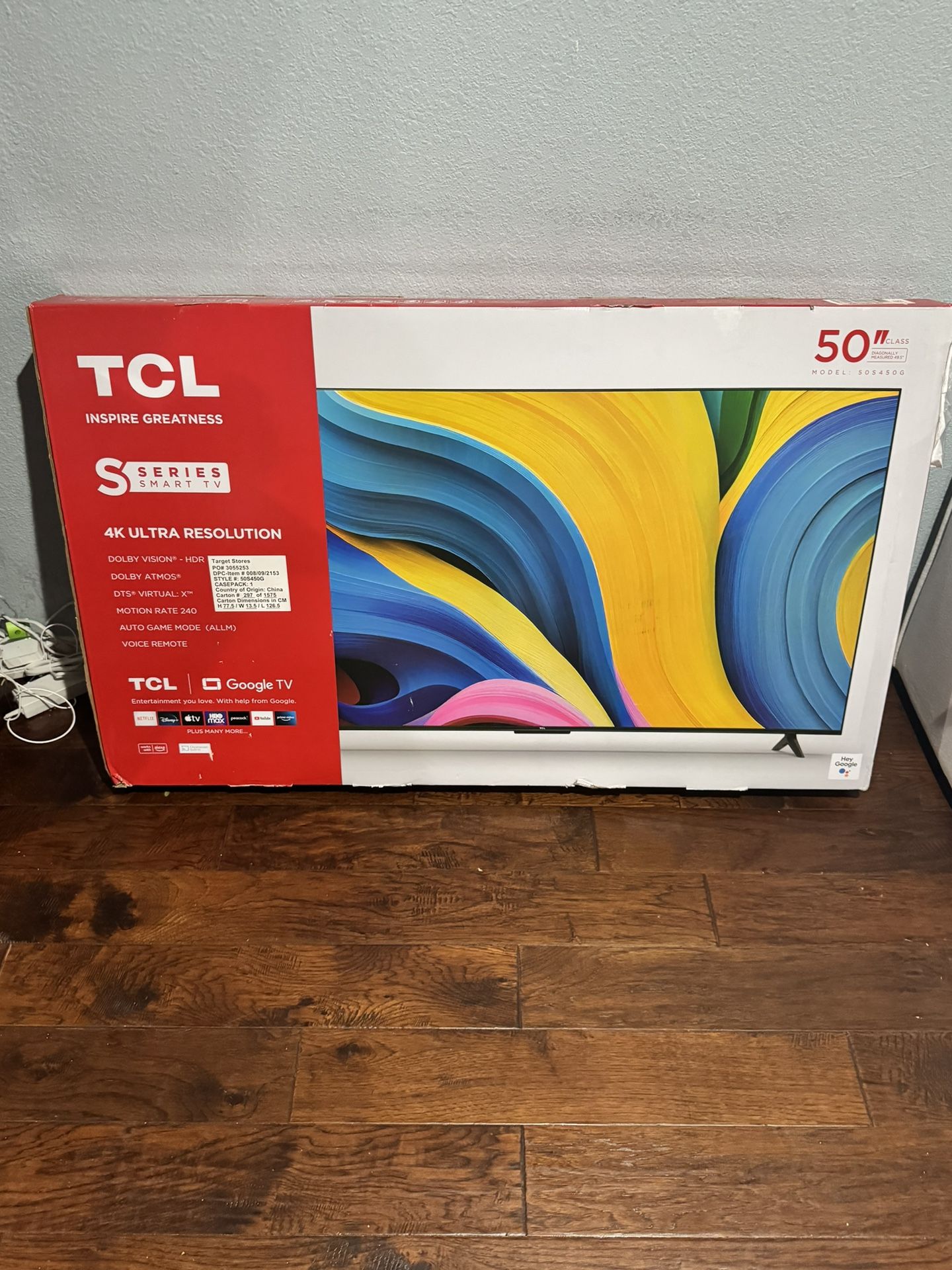 TCL 50” Class S5-Series 4K Smart TV for Sale in Arlington, TX - OfferUp
