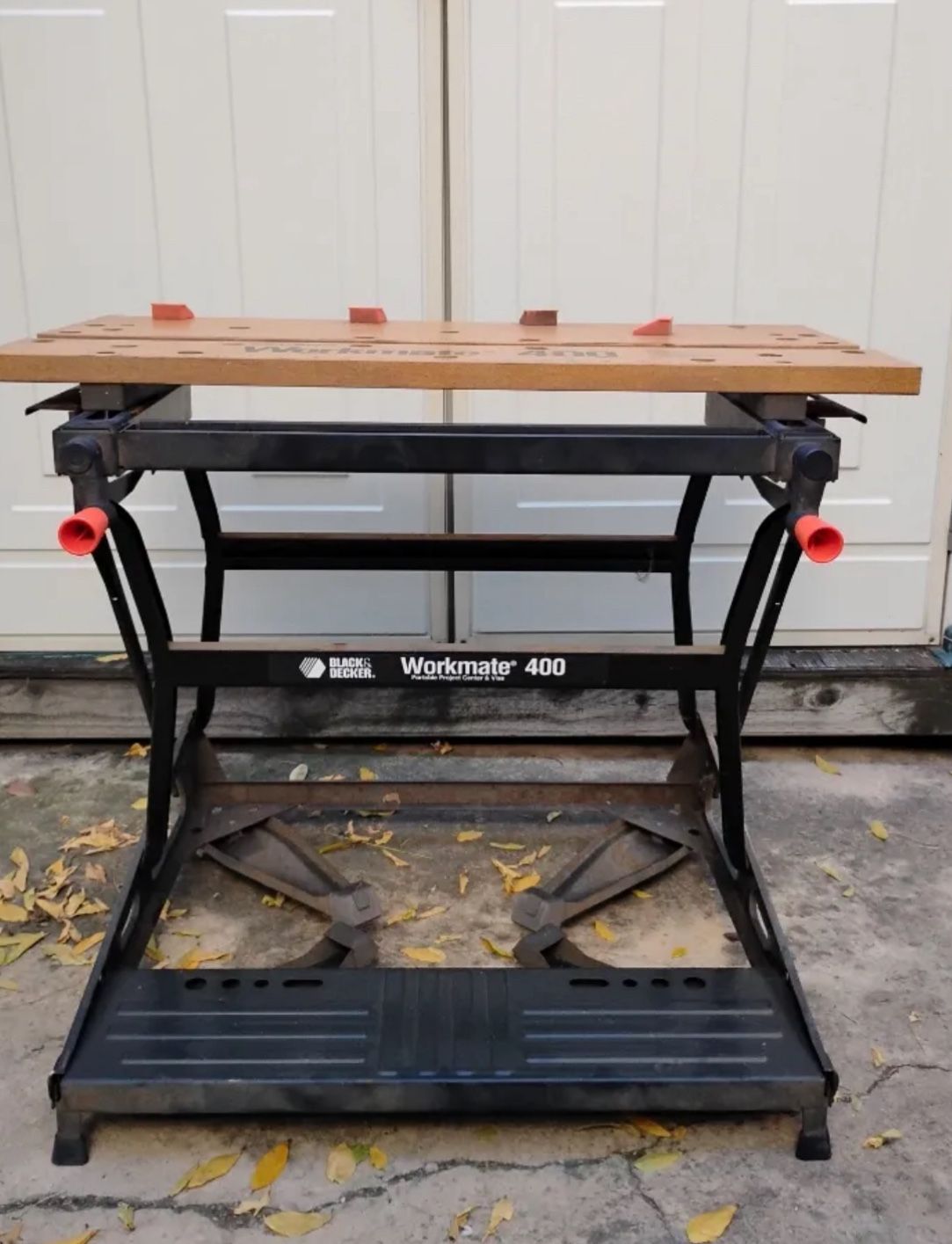 BLACK+DECKER Workmate 400 Portable Workbench, Workmate Folding Workbench, 550 lb. Capacity for ...