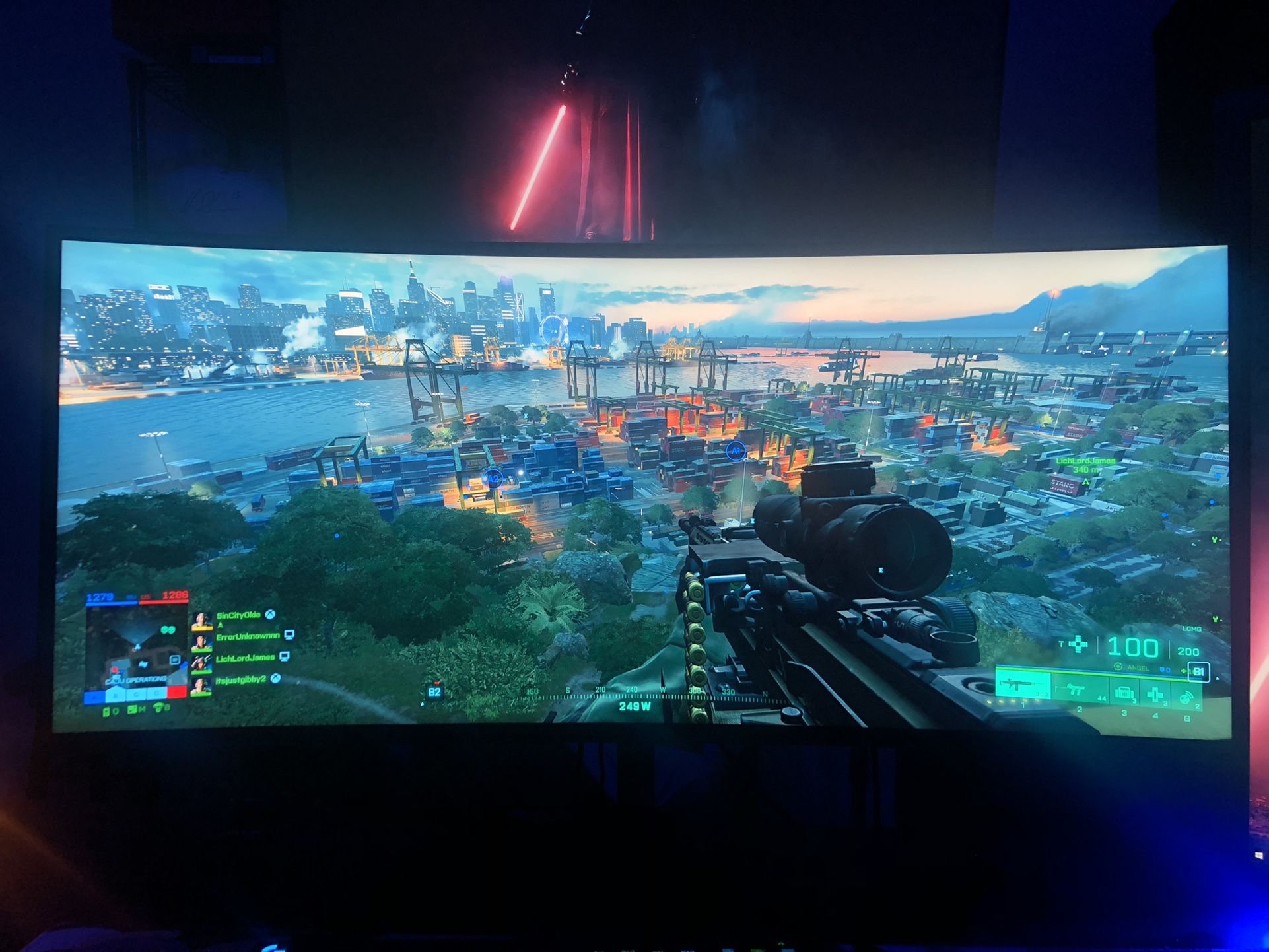 LG 34GK950F-B 34 Inch 21:9 UltraGear QHD Curved IPS Gaming Monitor for ...