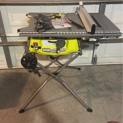 RYOBI 13 Amp 8-1/4 Compact Portable Corded Jobsite Table, 54% OFF