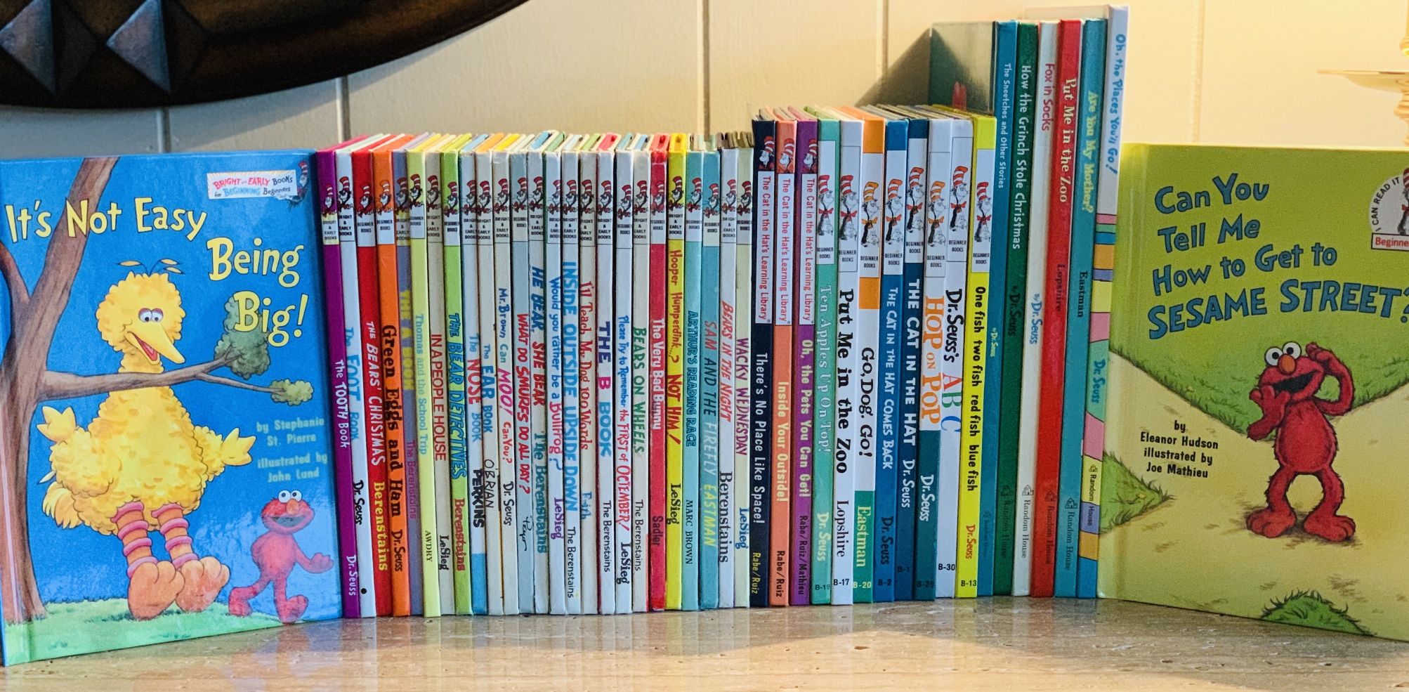 HUGE Lot 44 Dr. Seuss Beginner, Bright & Early, Learning Library HC ...