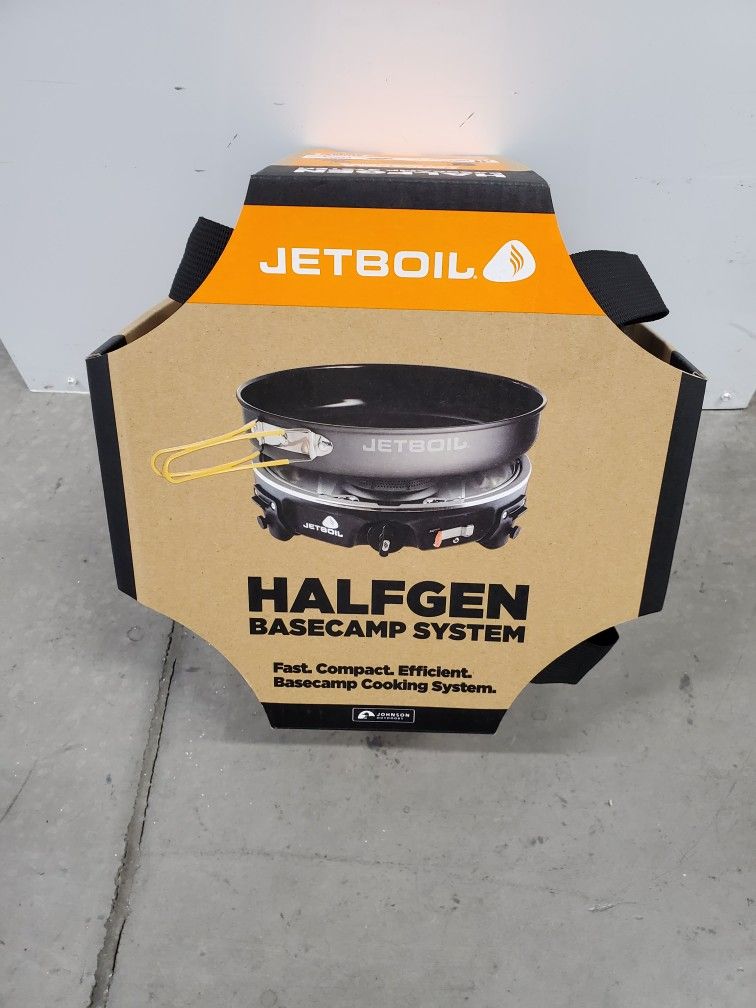 BRAND NEW $245 JETBOIL HALFGEN BASECAMP STOVE COOKING SYSTEM CAMPING ...