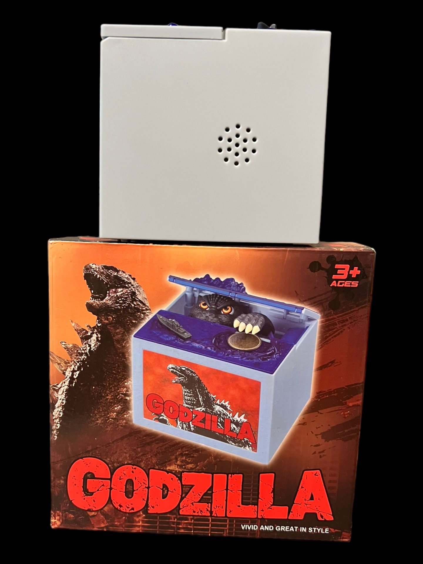 Godzilla Piggy Bank Money Box Monster Coin Bank Container Savings Funny ...