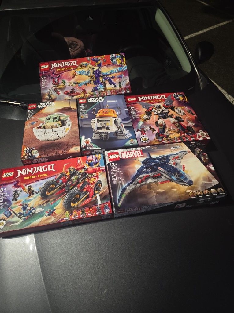 Lego, NINJAGO, STARWARS, MARVEL for Sale in Seattle, WA - OfferUp