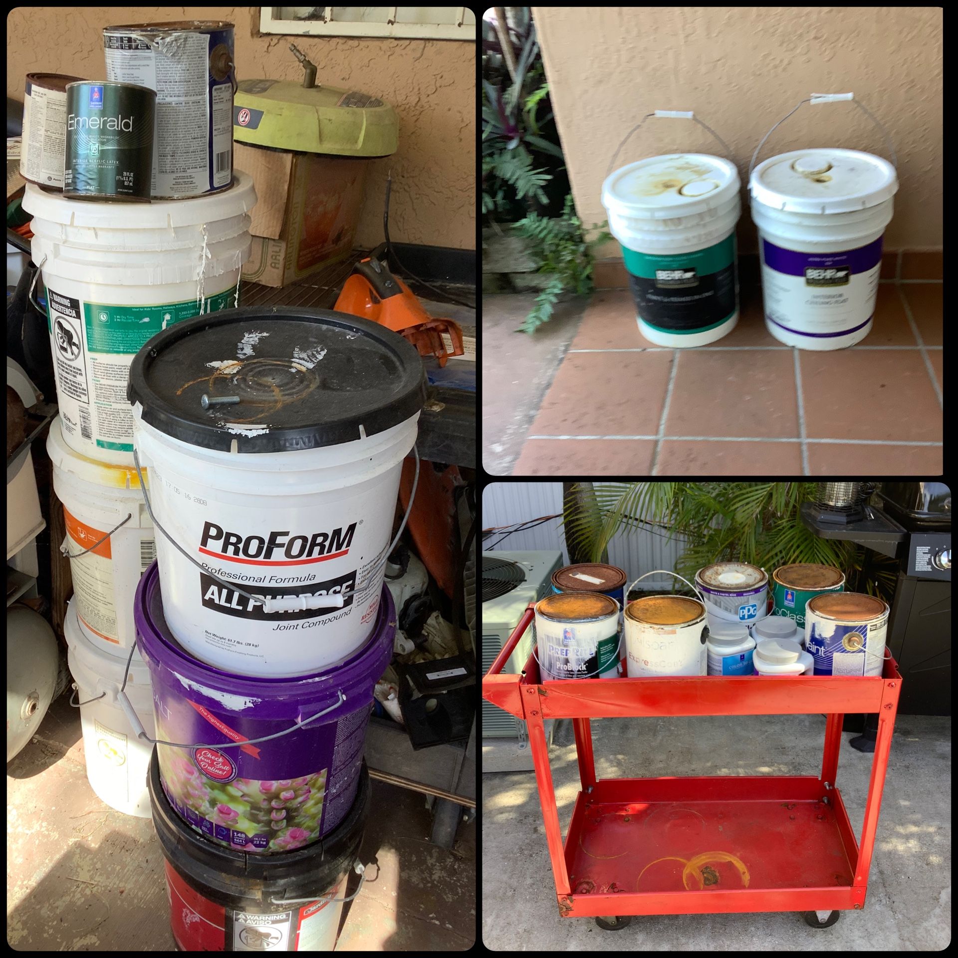 Paint For Sale All Colors Bundle $99 Firm for Sale in Hialeah, FL - OfferUp