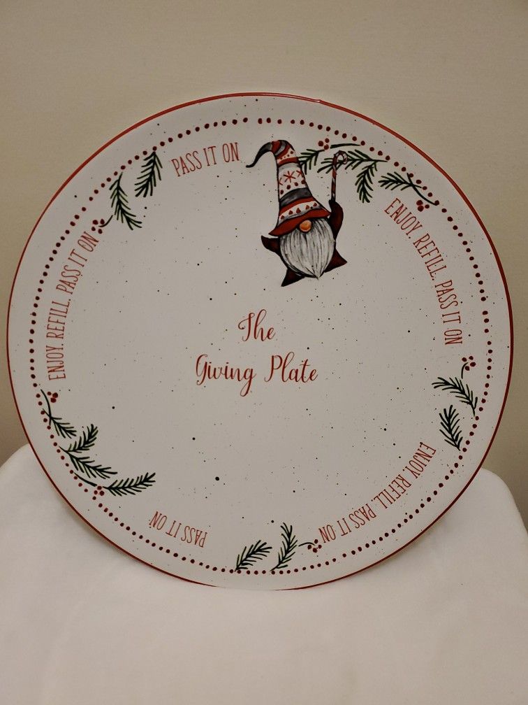 Offering Plate Christmas
